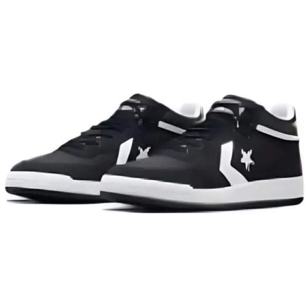 CONVERSE Fastbreak Pro Leather & Suede Sneakers - Black/white