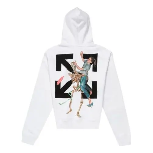 Off-White Pascal Painting Arrow Hoodie - White