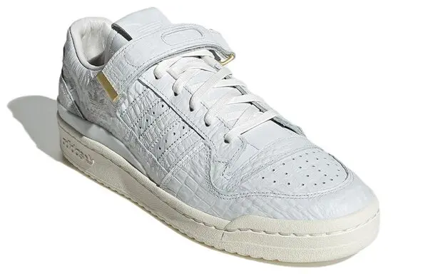 Adidas Forum 84 Low 'croc Effect - White