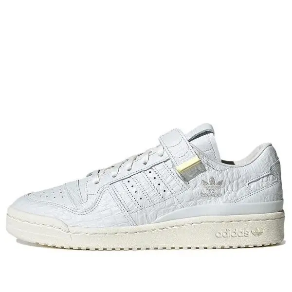 Adidas Forum 84 Low 'croc Effect - White