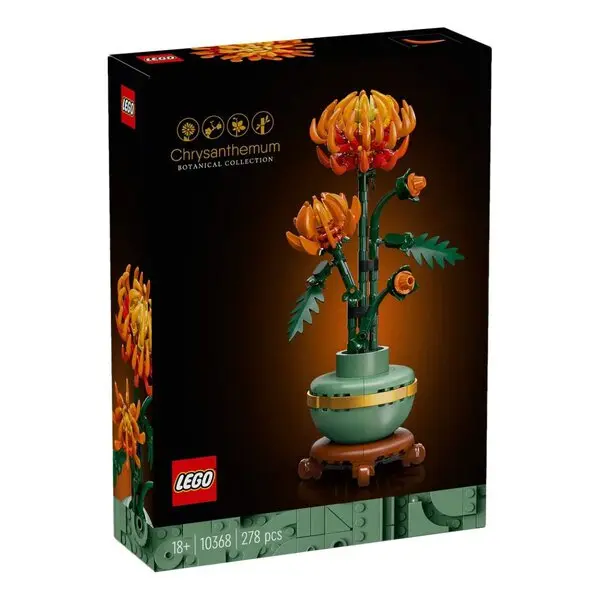 Lego Chrysanthemum Botanical Collection Set - Multi-color