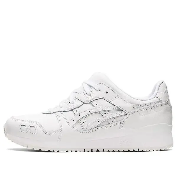 Asics Gel Lyte Iii Og "triple " Leather Sneakers - White