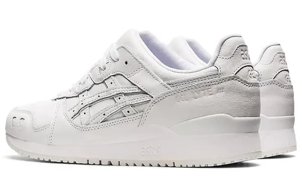 Asics Gel Lyte Iii Og "triple " Leather Sneakers - White
