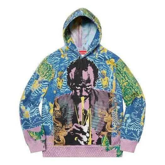 Supreme Ss20 Miles Davis Hooded Sweatshirt - Multi-color