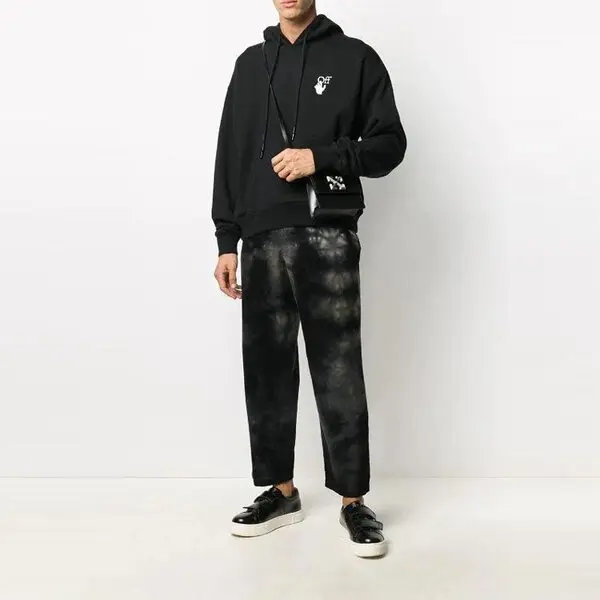Off-White Fw20 Painting Arrow Hooded Sweater