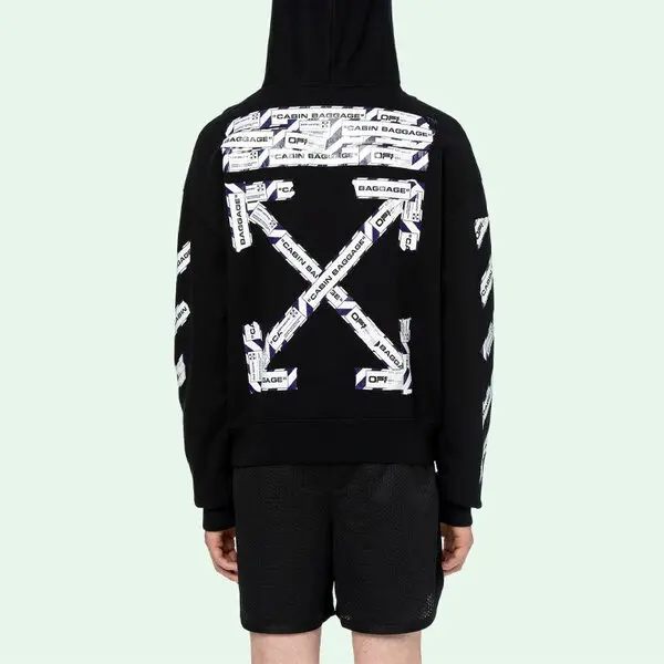 Off-White Arrow Print Hoodie