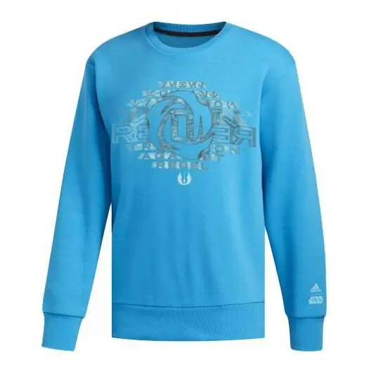 Adidas Derrick Rose Star Wars Collaboration Crewneck Sweatshirt - Blue
