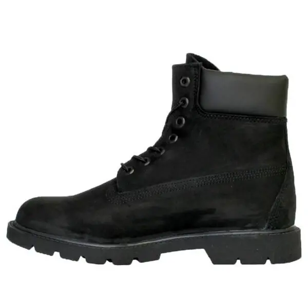 Timberland Classic 6-inch Waterproof Nubuck Lace-up Boots - Black