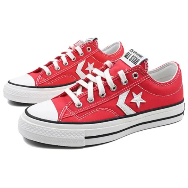 CONVERSE Star Player Suede Ox Sneakers - Red/white