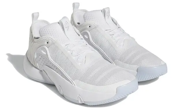 Adidas Originals Trae Unlimited High Top Sneakers - Cloud White/light Blue