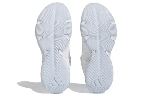 Adidas Originals Trae Unlimited High Top Sneakers - Cloud White/light Blue