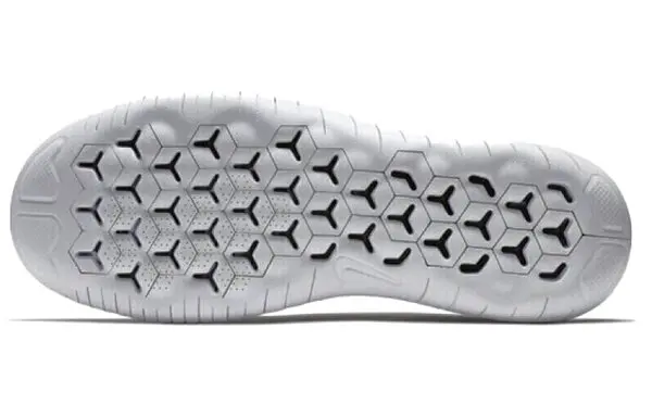 Nike Free Rn Flyknit 2018 Athletic Sneakers - White/black