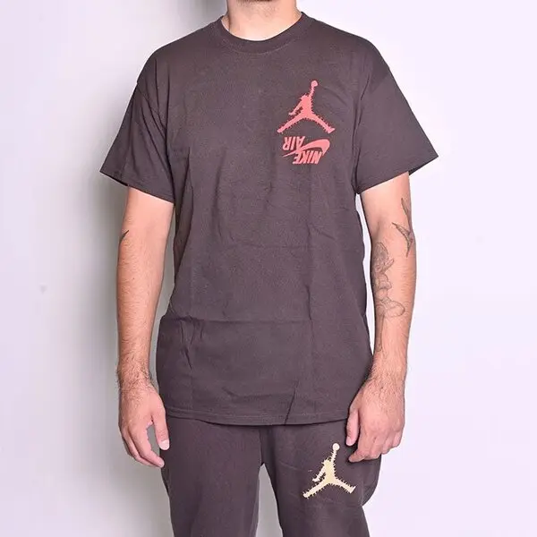 TRAVIS SCOTT Cactus Jack X Jordan Tee 'brown