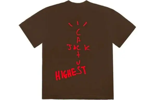 TRAVIS SCOTT Cactus Jack X Jordan Tee 'brown - Tan