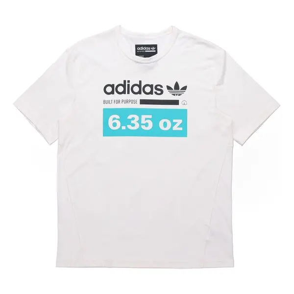 Adidas Originals Kaval Grp Tee Loose Logo Short Sleeve - White