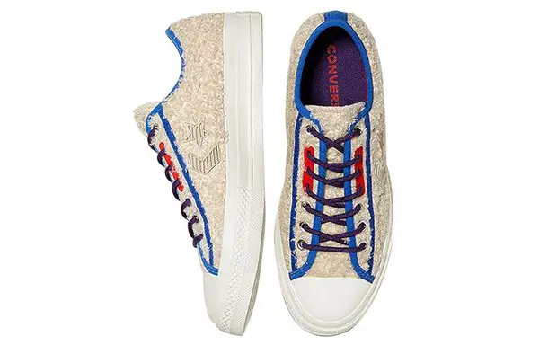 CONVERSE Retro Sherpa Low Top Sneakers