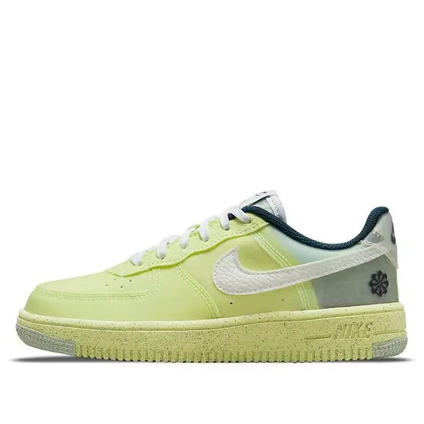 Nike Force 1 Crater Low Top Sneakers - Green
