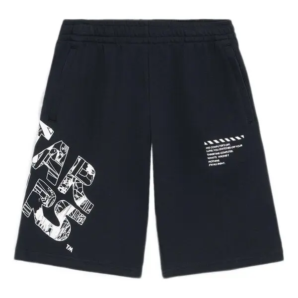 LI-NING X Star Wars Graphic Shorts - Black/white