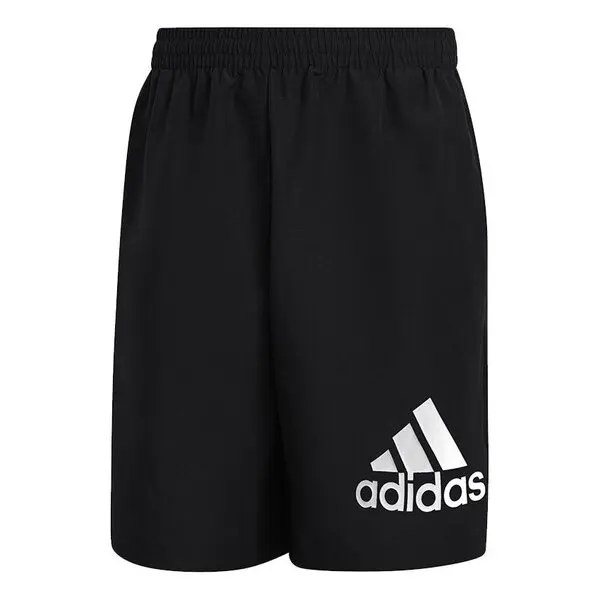 Adidas Logo Training Sports Shorts - Black