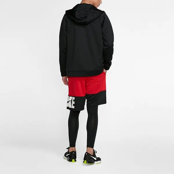 Nike Therma Zipper Cardigan Hooded Jacket - Black