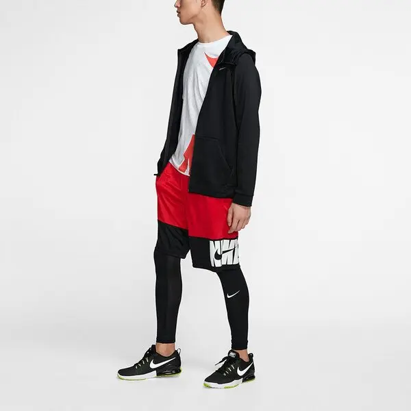 Nike Therma Zipper Cardigan Hooded Jacket - Black