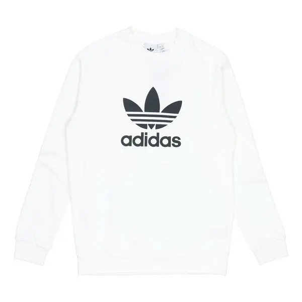 Adidas Originals Trefoil Warm-up Crew Sweatshirt - White