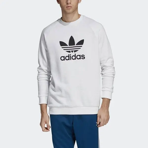 Adidas Originals Trefoil Warm-up Crew Sweatshirt - White