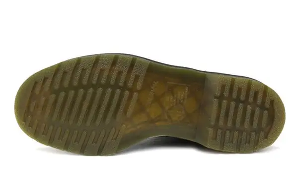 Dr. Martens 1460 Smooth Leather Lace-up Boots - Green
