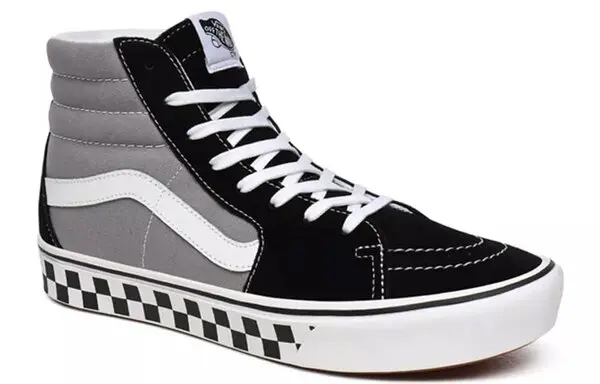 VANS Sk8-hi Comfycush "tape Mix Frost Gray" Lace-up High Top Sneakers