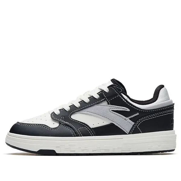 ANTA Street Naughty Low-top Sneakers - Black/grey/white