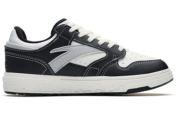 ANTA Street Naughty Low-top Sneakers - Black/grey/white