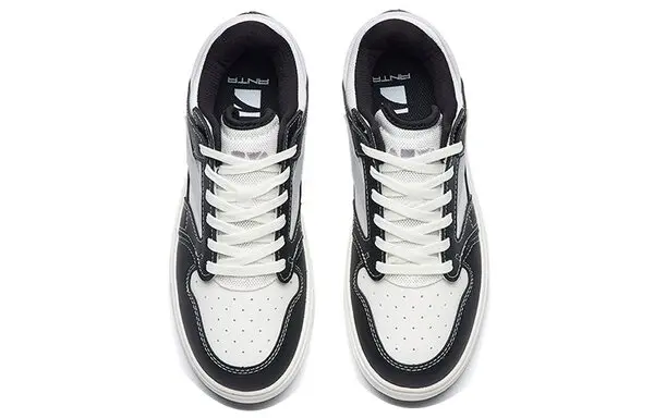 ANTA Street Naughty Low-top Sneakers - Black/grey/white