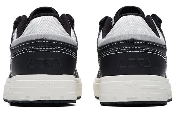 ANTA Street Naughty Low-top Sneakers - Black/grey/white