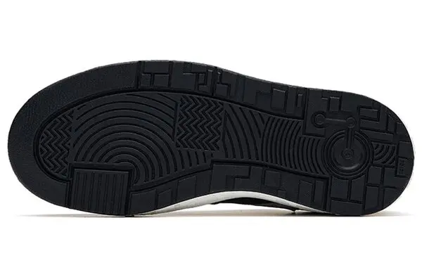 ANTA Street Naughty Low-top Sneakers - Black/grey/white