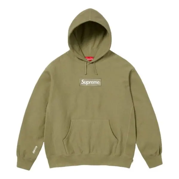 Supreme Box Logo Hoodie - Green