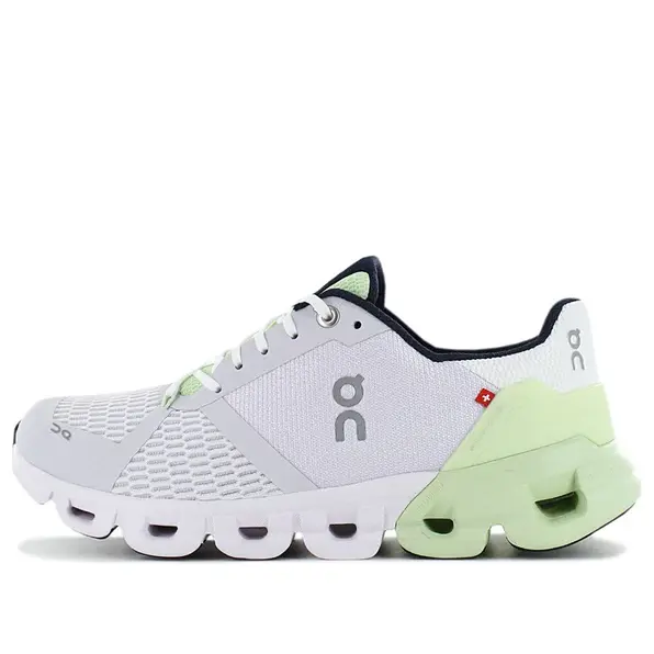 On Cloudflyer Athletic Sneakers - White/green