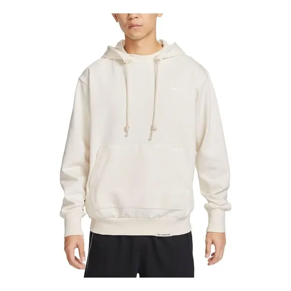 Nike Dri-fit Standard Issue Hoodie - Beige