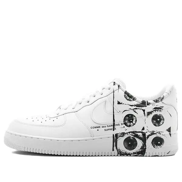 Nike X Supreme X Comme Des Garcons Air Force 1 Low "eyes