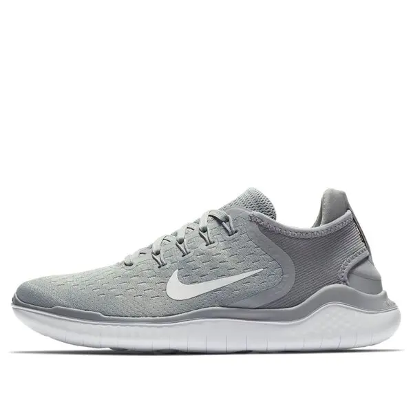 Nike Free Rn 2018 'wolf Grey - Gray/white