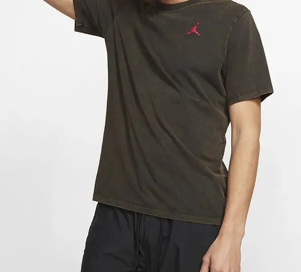 JORDAN Retro Short Sleeve Distressed Graphic T-shirt