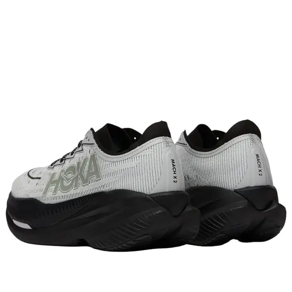 Hoka One One Mach X 2 Athletic Sneakers - Black/stardust