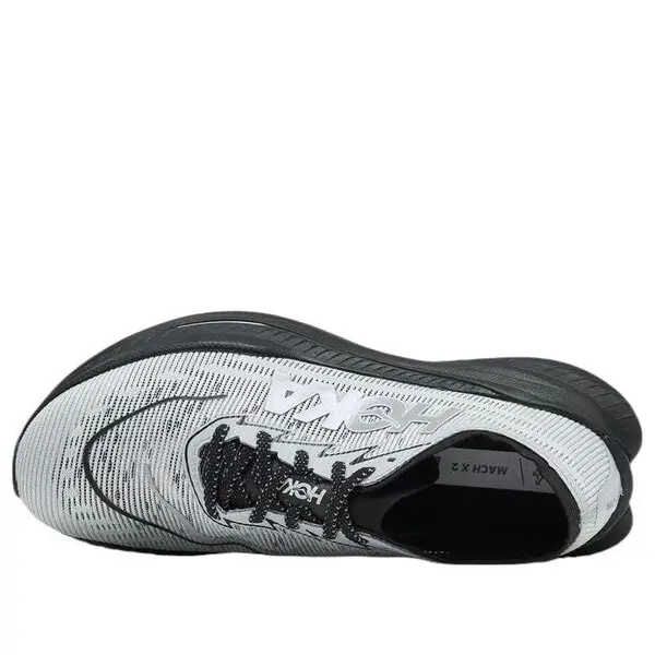 Hoka One One Mach X 2 Athletic Sneakers - Black/stardust