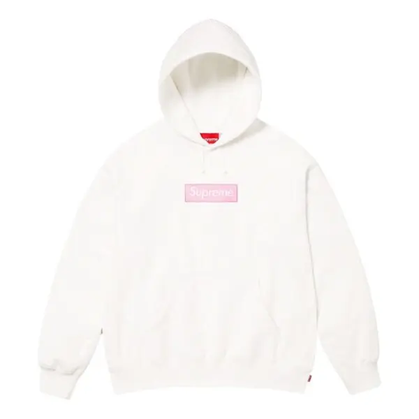 Supreme Box Logo Hoodie - White