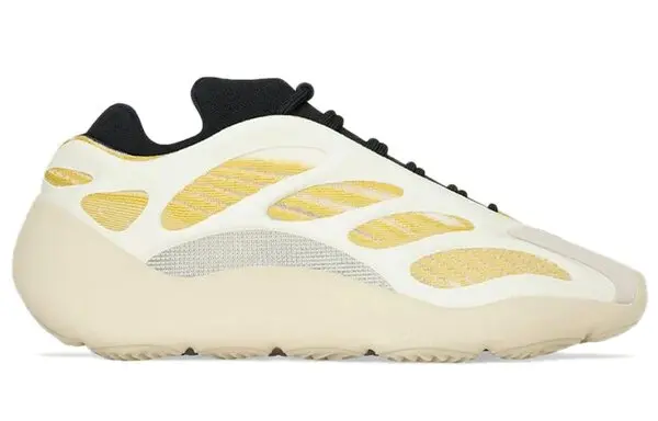Adidas Yeezy 700 V3 "safflower" Sneakers - Bright Yellow