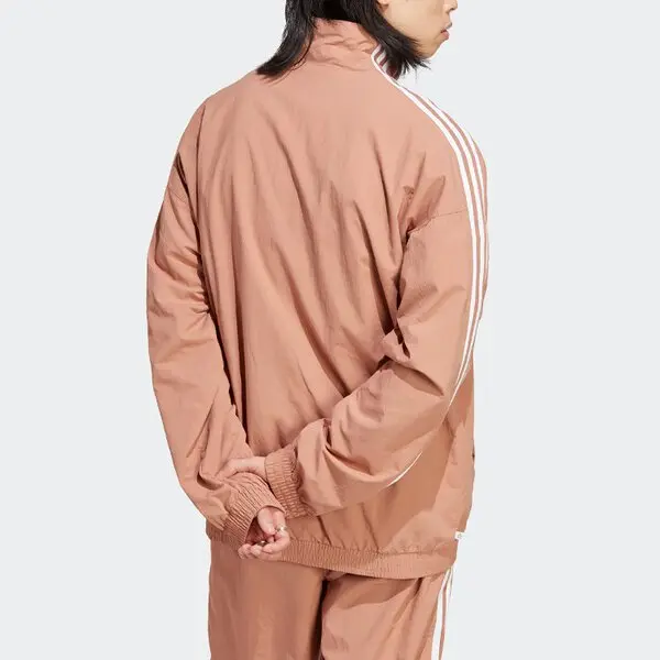 Adidas Adicolor Classics Trefoil Track Jacket - Clay Strata