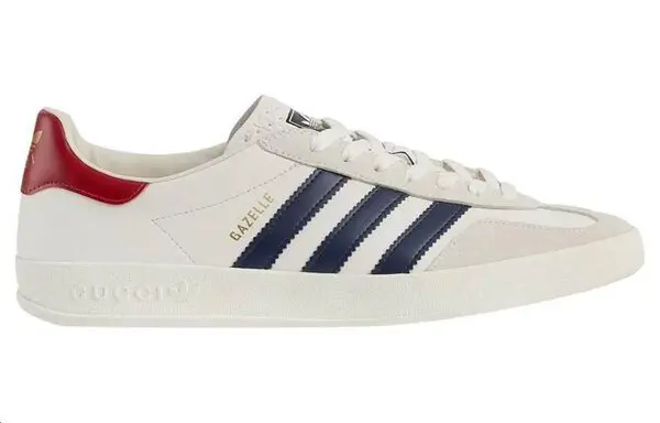 Adidas Gucci X Gazelle Sneakers - White/blue/red