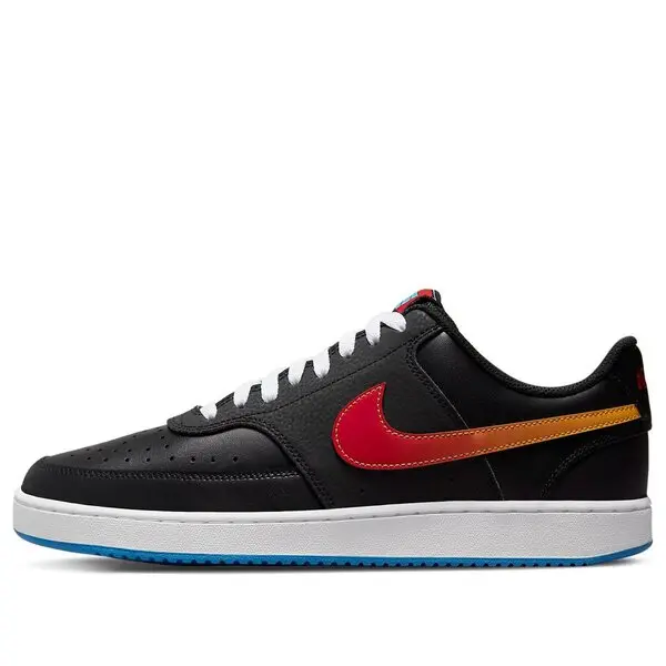 Nike Court Vision Low Sneakers - Black/red