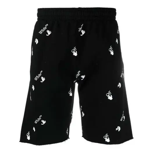 Off-White Logo Print Short Skirt