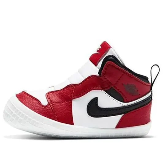JORDAN Air 1 Bootie White Varsity - Red