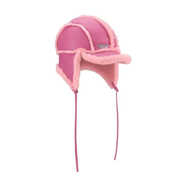 Supreme Shearling Lined Earflap Cap